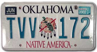Oklahoma's new license plate design - General Design - Chris Creamer's ...